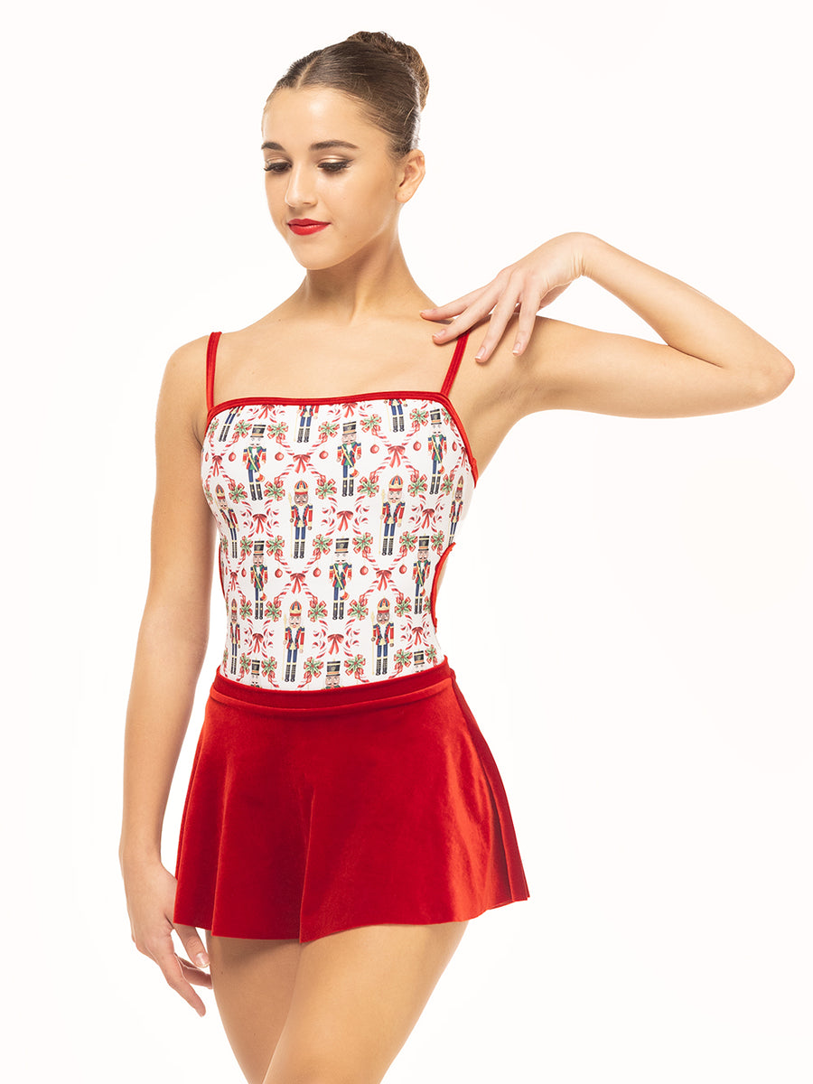Helena Leotard Candy Cane Court Kids | Elevé Dancewear