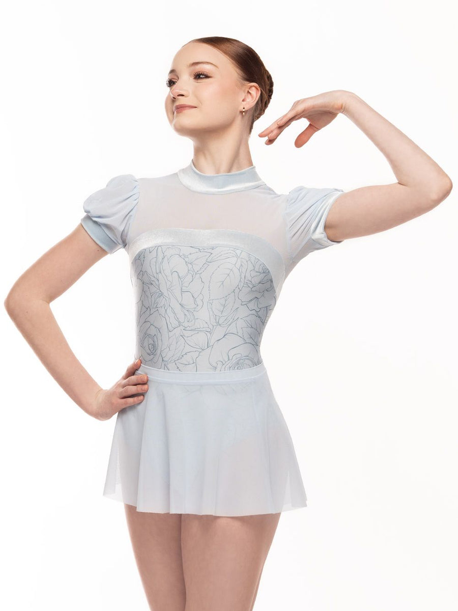 Grace Leotard Stencil Flowers Kids RTW | Elevé Dancewear