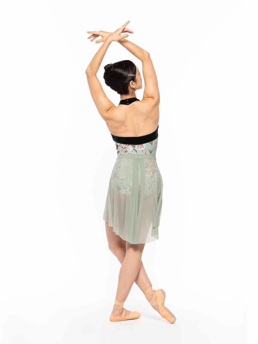 Back Tuck Skirt Paradise Garden Mesh RTW | Elevé Dancewear