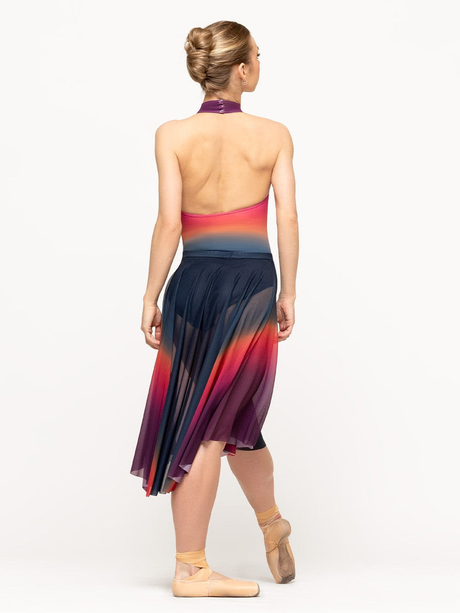 High-Low Circle Skirt Ombre Mesh RTW | Elevé Dancewear